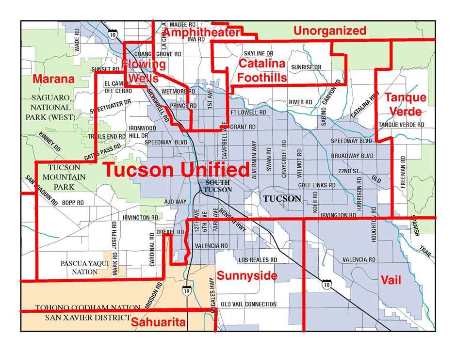 Tucson School Districts Tucson School Districts